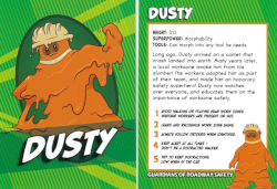 Trading Card - Dusty - SRTS